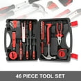 DNA Motoring 46-Pcs Home Tool Set with Screwdriver, Hammer, Plier ...
