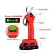 1000W 4 Gear Cordless Pruner Shear Efficient Fruit Tree Bonsai Pruning ...