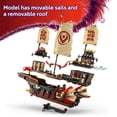 LEGO NINJAGO The Temple Bounty Building Toy - Multi-Level Boat W/6 ...