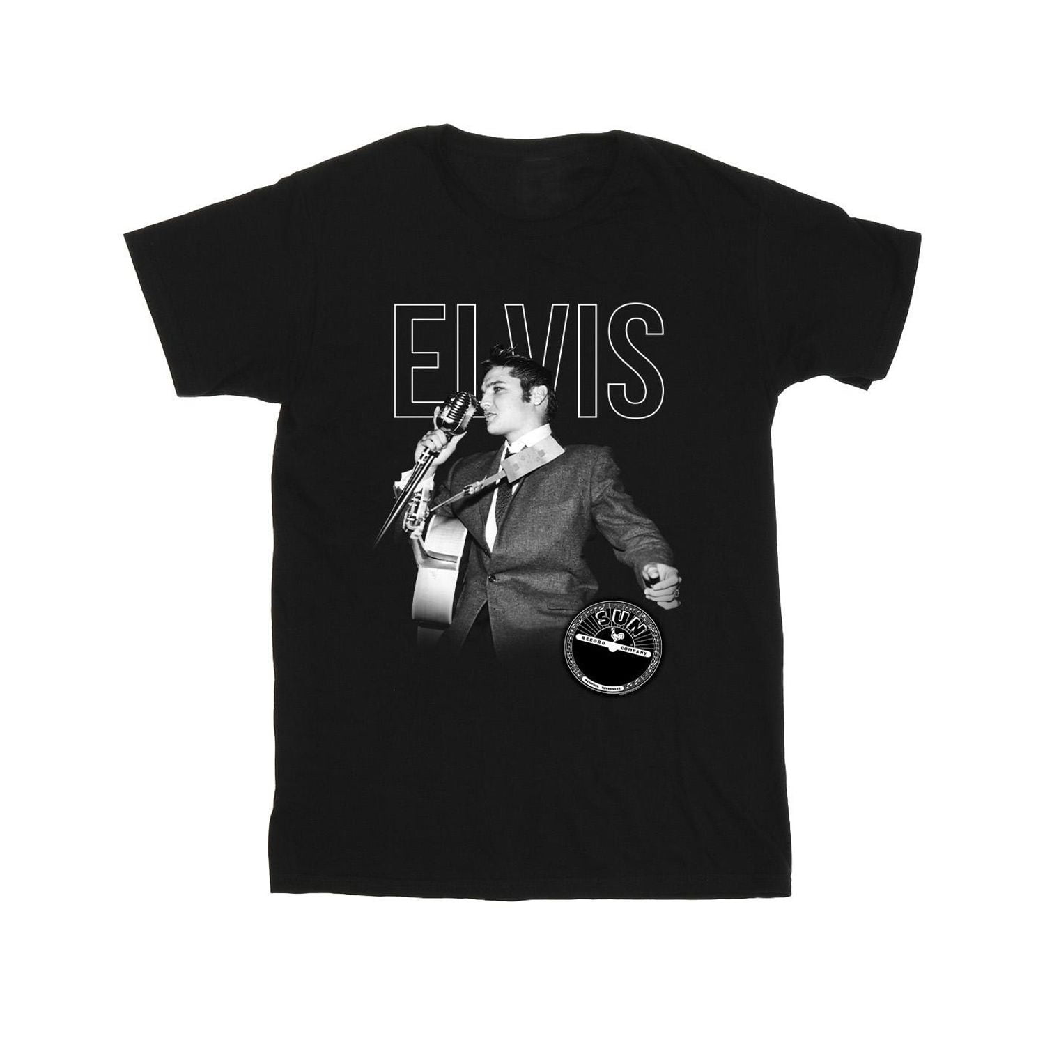 Click here for Elvis Presley Elvis Mens Logo Portrait T-Shirt Xl prices