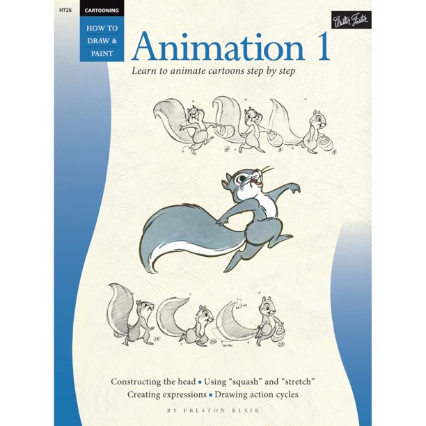 Walter Foster How to Draw and Paint: Cartooning: Animation 1 - Walmart ...