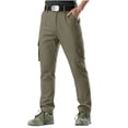 lcziwo Mens Tactical Pants Beach Trousers Rip Stop Casual Holiday Work ...