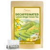Numi Organic Decaffeinated Ginger Lemon Green Tea Bags, Caffeine Free ...