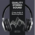 Artix CL750 Wired Headphones with Microphone, On-Ear Head Phones with ...