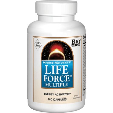 Source naturals life force multiple tablets, no iron, 120 ct - Walmart.com