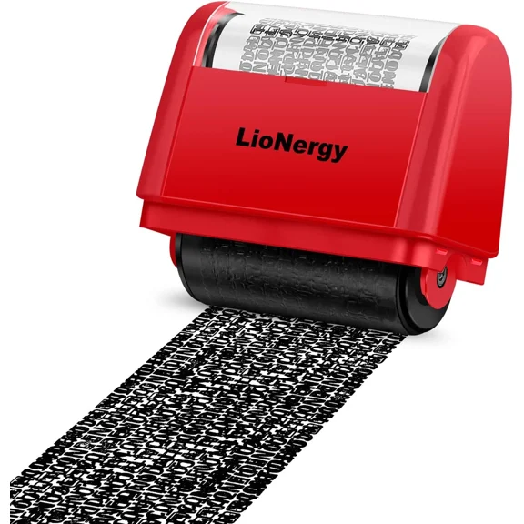 Bulbhead ID Police Identity Protection Roller Stamper, As Seen on TV, 6 ...