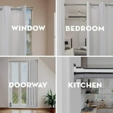 Room Dividers Now - Spring Loaded Adjustable Pressure Tension Curtain ...