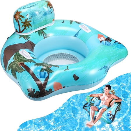 Inflatable Pool Float Chair Adult Size Mermaid Tail Inflatables ...