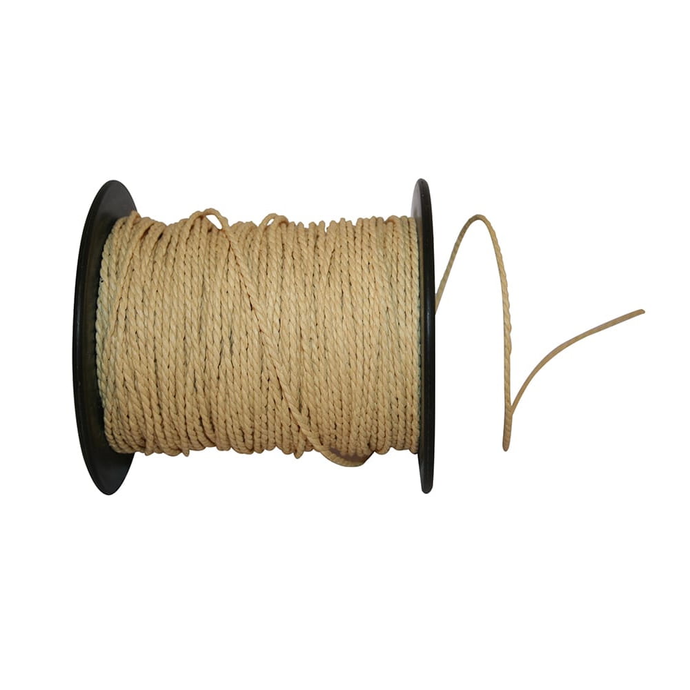 JAM Paper Twisted Paper Cord, Natural, 3/32 in x 100 yd, 1/Pack ...