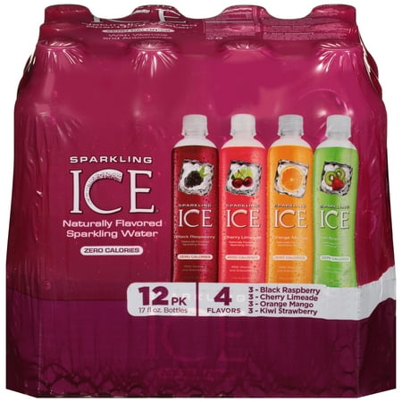 Sparkling Ice Naturally Flavored Sparkling Water, Variety Pack, 17 Fl Oz, 12 Count - Walmart.com