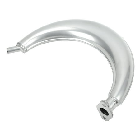 Banana , OD 10mm 40mm Hole Distance Exhaust Muffler Pipe Noise ...