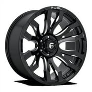 Fuel 1PC Aluminum Rim D595 SLEDGE 17X9in Gloss Black Milled Finish ...