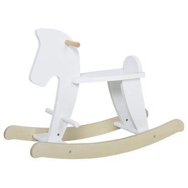 Boat Rocker Toy-Kids Ride On Soft Fabric Covered Wooden Rocking Ship ...