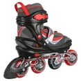 Free Shipping! Chicago Kids' Adjustable Inline Skates Red/Black/Gray JR ...