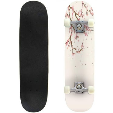 31'' Complete Skateboard 7 Layer Canadian Maple Double Kick Deck ...