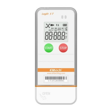 TempU04 USB Temperature Data Logger Recorder with 32000 Points Capacity Reusable TEMP Dat C1202 ...