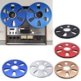 6 Hole Aluminum Reel For 10.5Inch Open Tape Recording Empty Hub Disk ...