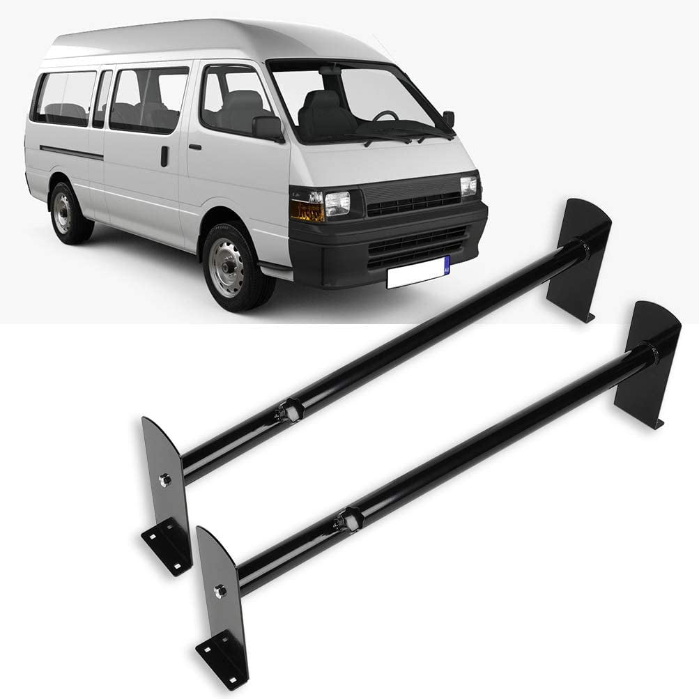 CCIYU Adjustable Roof Ladder Racks 35.5"-63" Van Ladder Rack for Ford ...