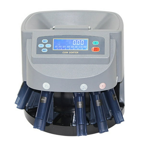Anself Electronic Coin Sorter Counter Counting Sorting Machine Countable USD Coins with Multi ...