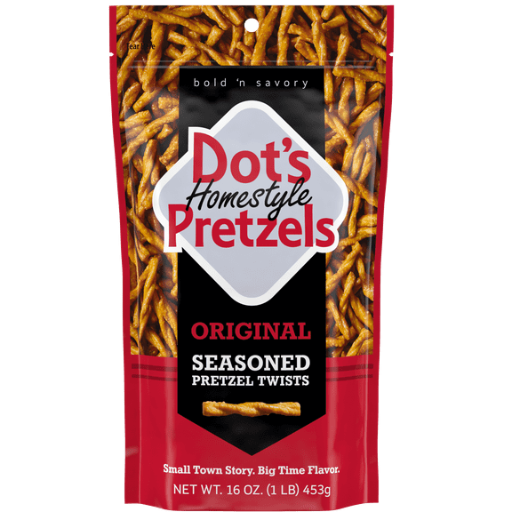 Dot's Pretzels, Buffalo Seasoned Pretzel Twists, 16 oz - Walmart.com