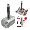 Marvel Avengers Thor's Large 30-Piece Mjolnir Hammer Tool Set | All-In-One Mechanics Kit in ...