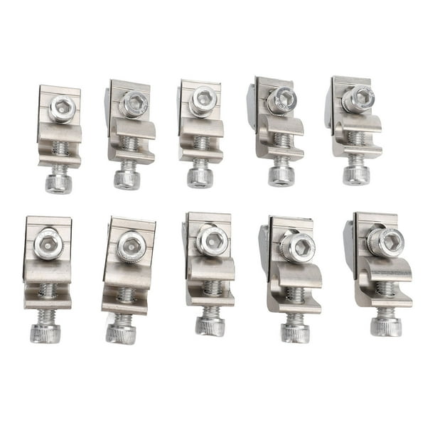Solar Panel Mounting Grounding Lugs,10 Pcs Standard Solar Standard ...