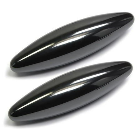 8 Pieces 43mm Black Oval Magnetic Balls, Snake Eggs Magnets Hematite ...