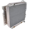 JEGS 51942 Ready Fit Aluminum Radiator 1987-2006 Jeep Wrangler (Down ...
