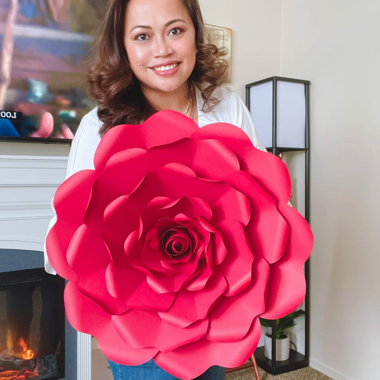 Free Rose Bud Paper Flower Template | Best Flower Site