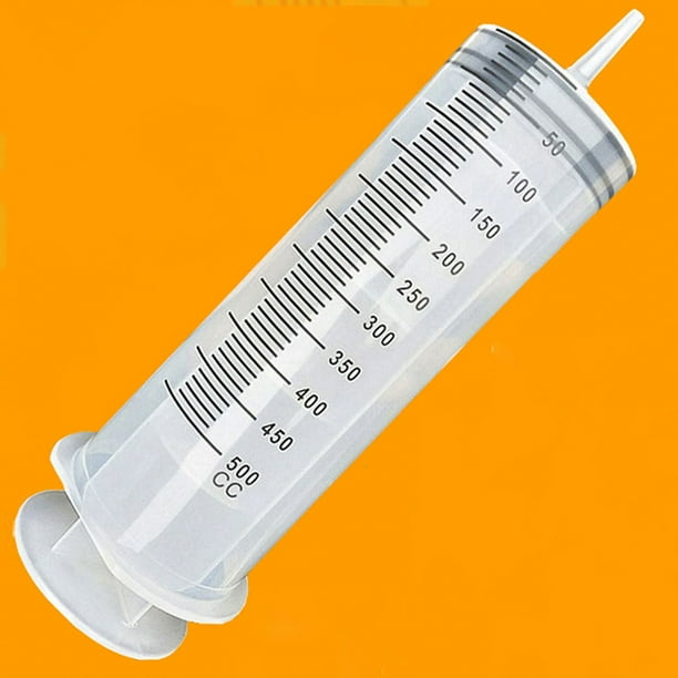 syringe 500 ml Large Capacity Syringe Reusable Pump Measuring With Tube ...