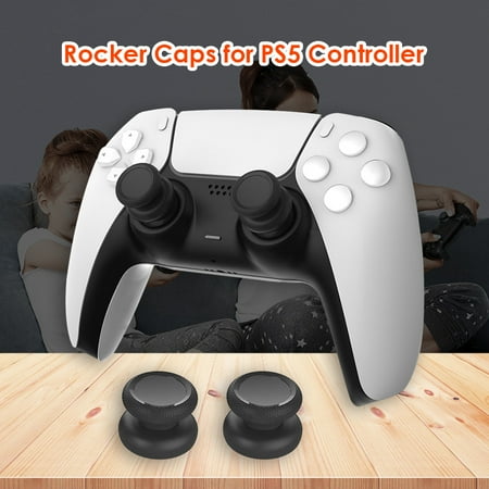 Coiry Controller Hand Grip Extenders Caps for Sony PS5 Thumb Button ...