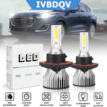For Ford Freestyle 2005-2007 LED Headlight Bulbs H13/9008 High/Low Beam ...