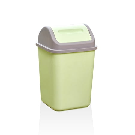 freestylehome Plastic Swing Lid Classified Bin Home Office Rubbish ...