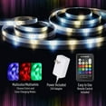 Xtreme Lit 50ft Indoor LED Strip Lights, Multicolor & White LED Lights ...