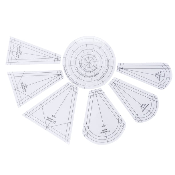 Quilting Templates,Quilting Rulers Shaped Patch DIY Sewing Ruler ...