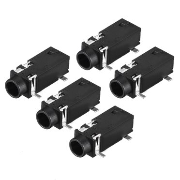 Unique Bargains 3.5 mm Audio Jack Connector PCB Mount Female Socket ...