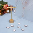 10Pcs Natural Pearl Links Pendants Flat Round Pearl Connector Charms ...