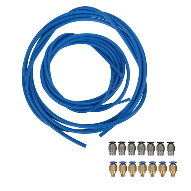 Blue PTFE Tube Kits, Easy Installation 3D Printer PTFE Tube, PTFE ...