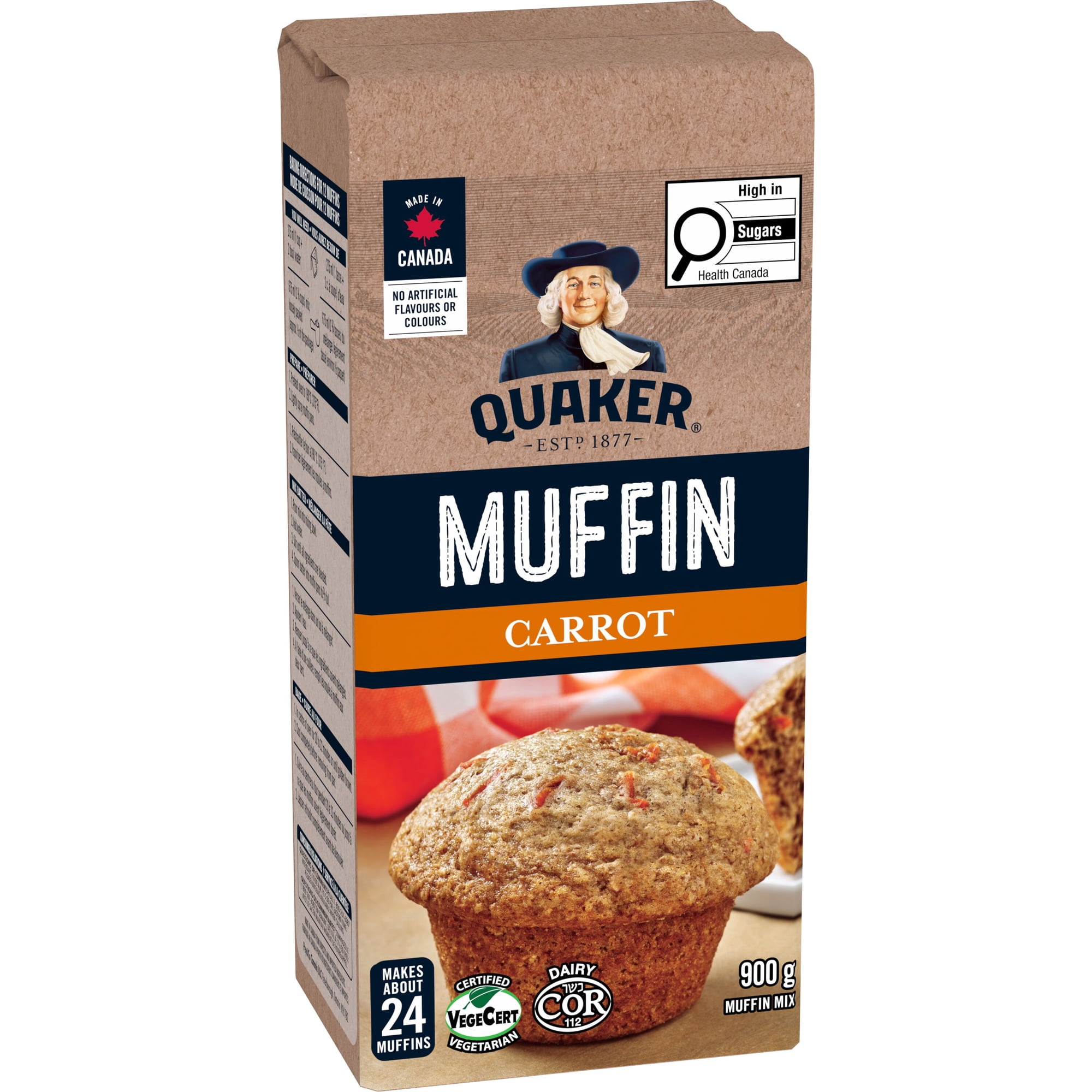 Click here for Quaker Carrot Muffin 900 G prices