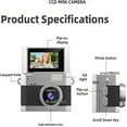 Mini Digital Camera with 1.47" LCD Screen, Small Portable Camera with ...