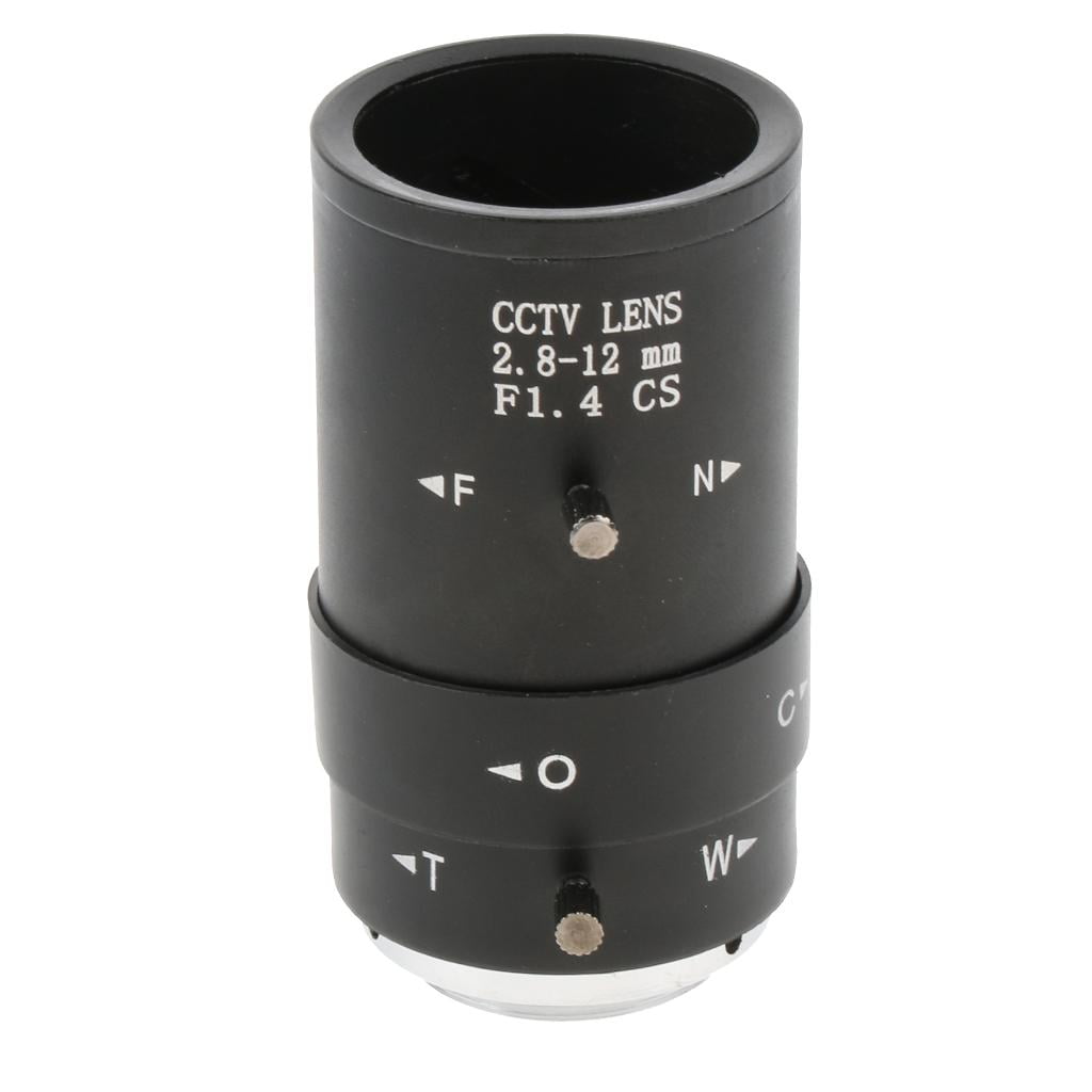 2.8-12mm 1/3 Manual-iris Varifocal Lens Cs-Mount for CCTV CS Camera 1/3 ...