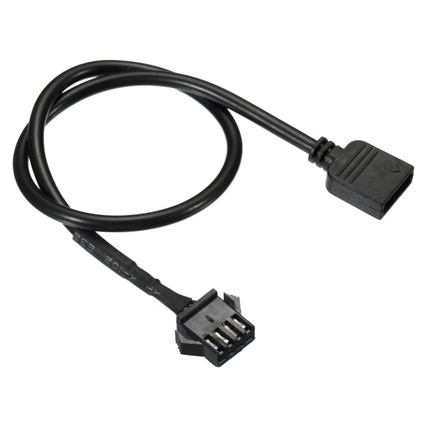 Uxcell Motherboard Interface to SM4P Female Extension Cable 4 Pin 12V ...