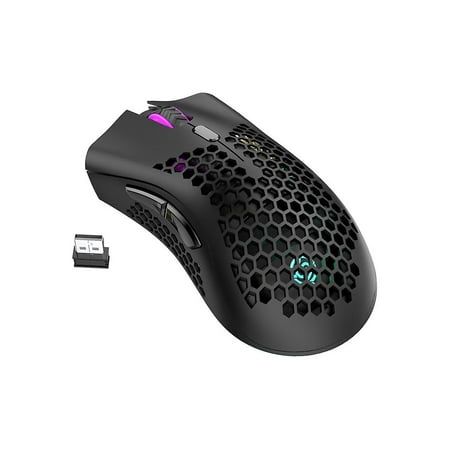K-snake Bm600 2.4g Wireless Rechargeable Mouse Hollow Honeycomb 1600dpi ...