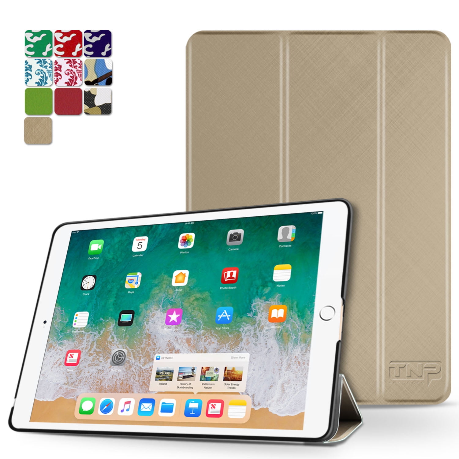 iPad Pro 9.7 Case - Slim Lightweight Shell Smart Cover Stand, Hard Back ...