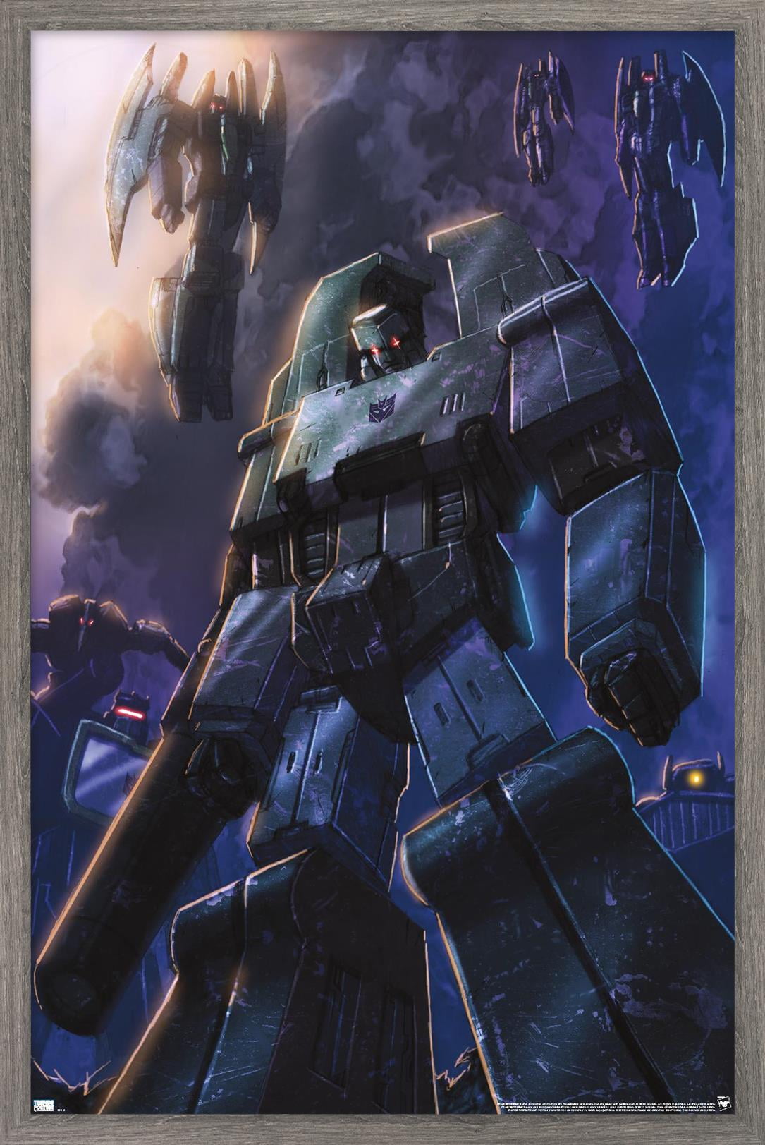 Hasbro Transformers - Decepticons Wall Poster, 22.375" x 34" Framed ...