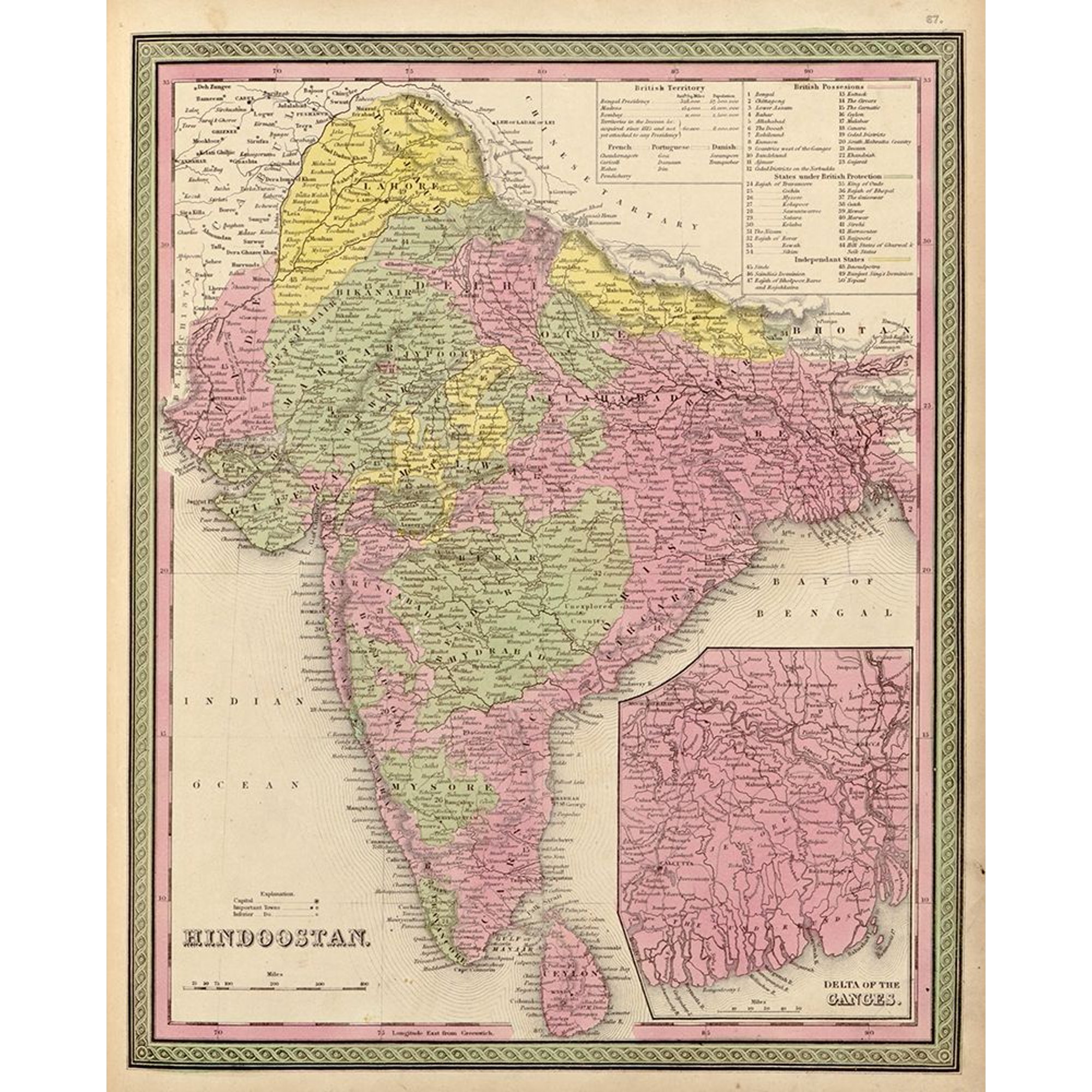 Hindustan Map