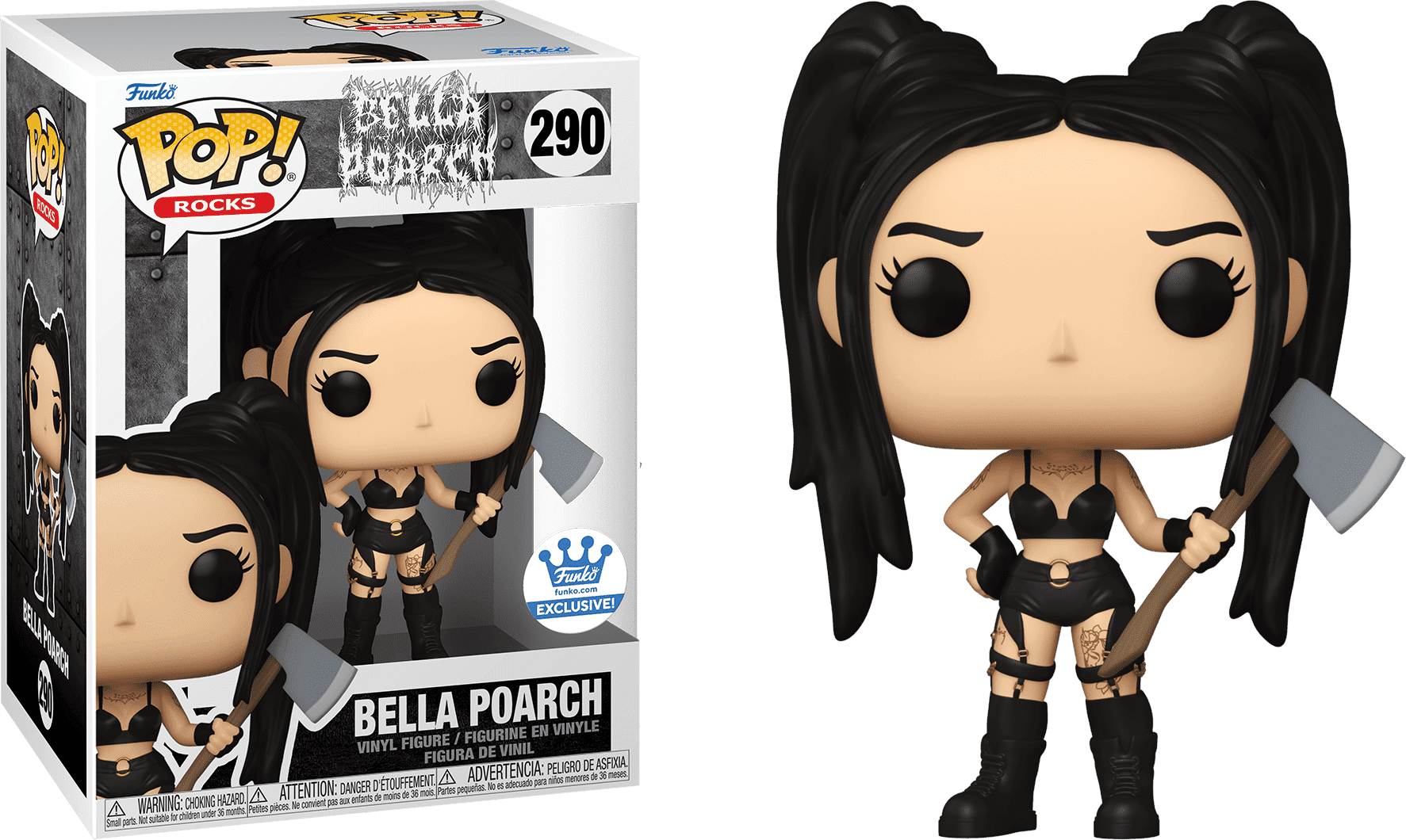 Funko POP! Rocks Bella Poarch #290 Funko Shop Exclusive - Walmart.com