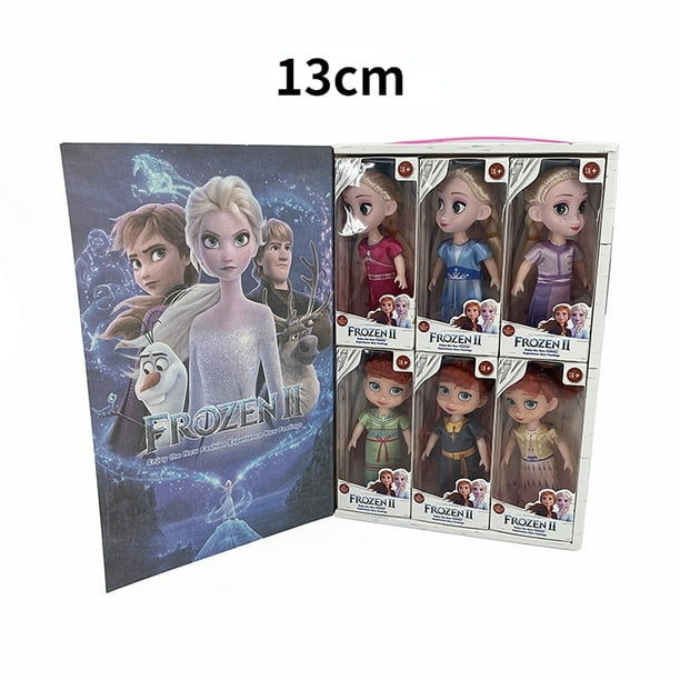 Lz Original 2023 New Disney Frozen Doll Toys For Girls Princess Anna Elsa Dolls With Gift Box Little Girls Birthday Gift Other