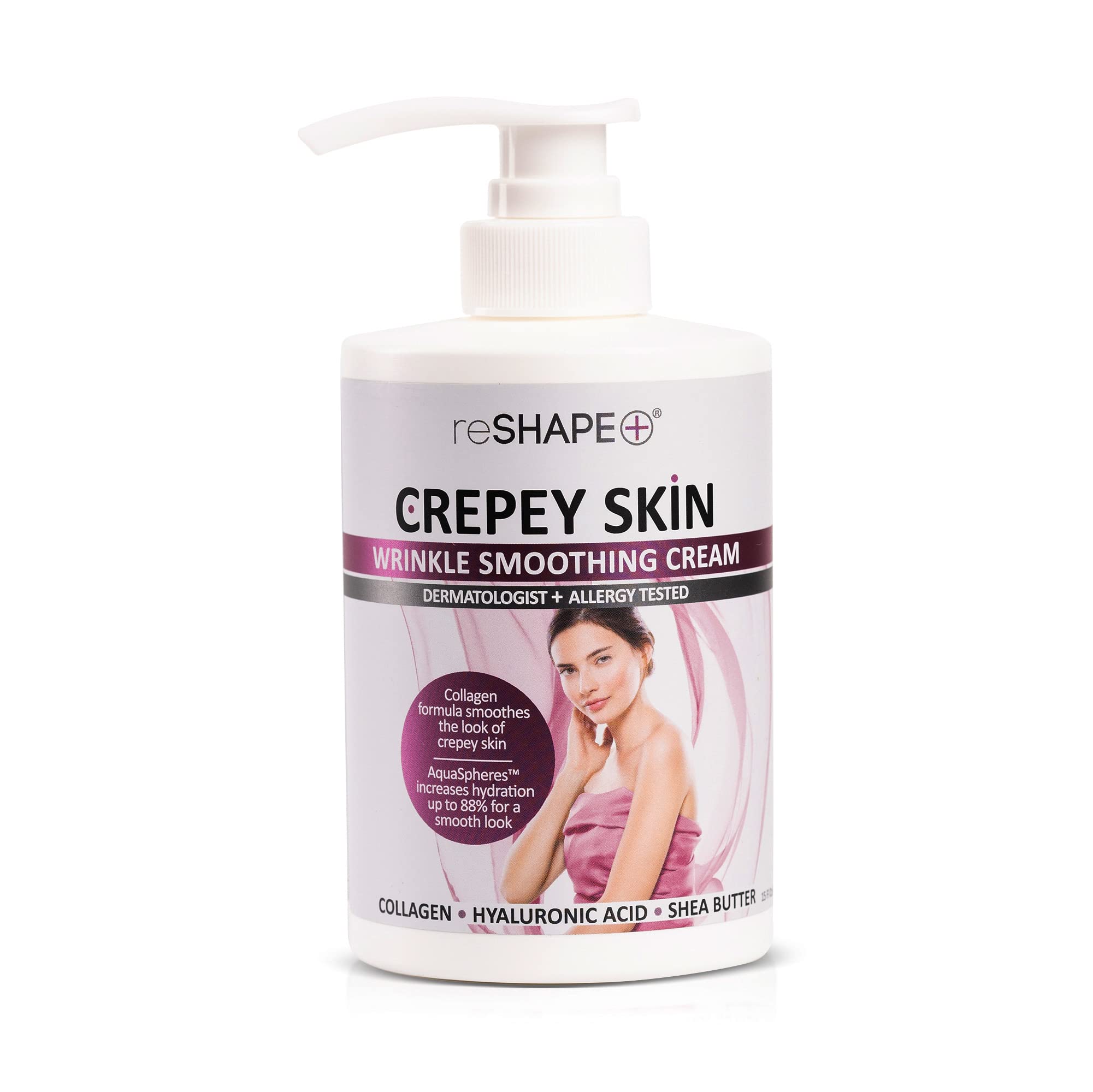Reshape Crepey Skin Treatment Cream Wrinkle Smoothing Lotion Anti Aging Skin Care Moisturizer
