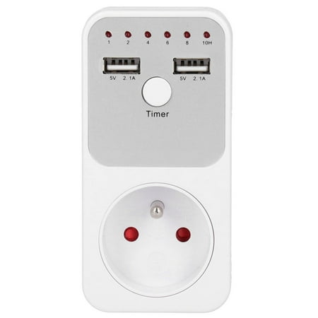 Convenient Countdown Timer Socket, USB Timer Socket, For Home School ...